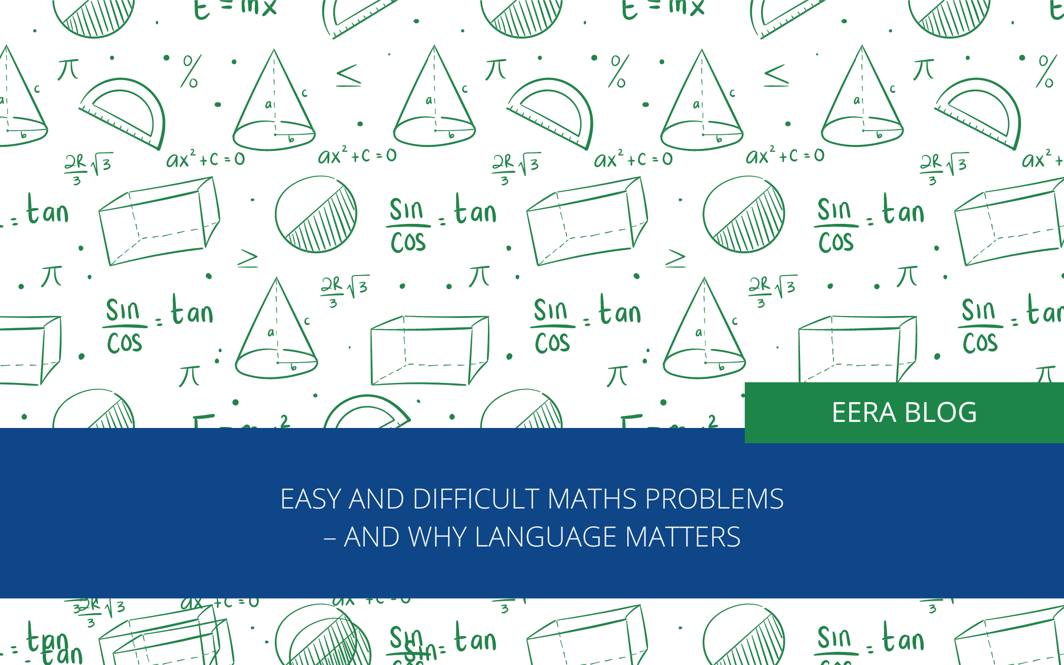Easy and difficult maths problems - and why language matters