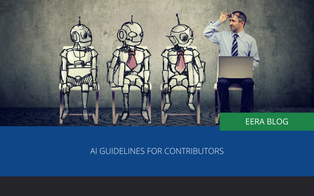 AI Guidance for EERA Blog Contributors